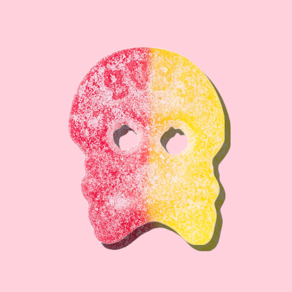 Sour Raspberry & Lemon Skulls – VESWEETIES