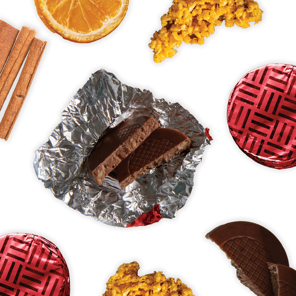 Dark Chocolate Festive Crisps – VESWEETIES
